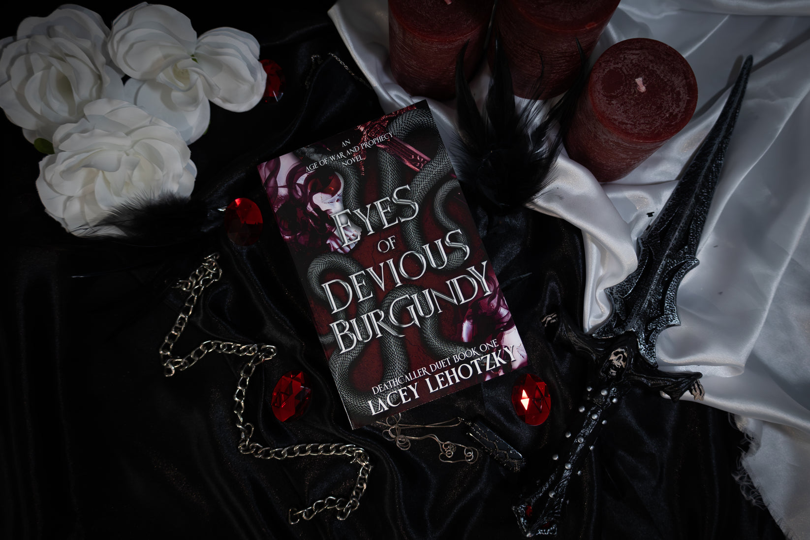 Eyes of Devious Burgundy (Deathcaller Duet, book 1) – Lacey Lehotzky Books